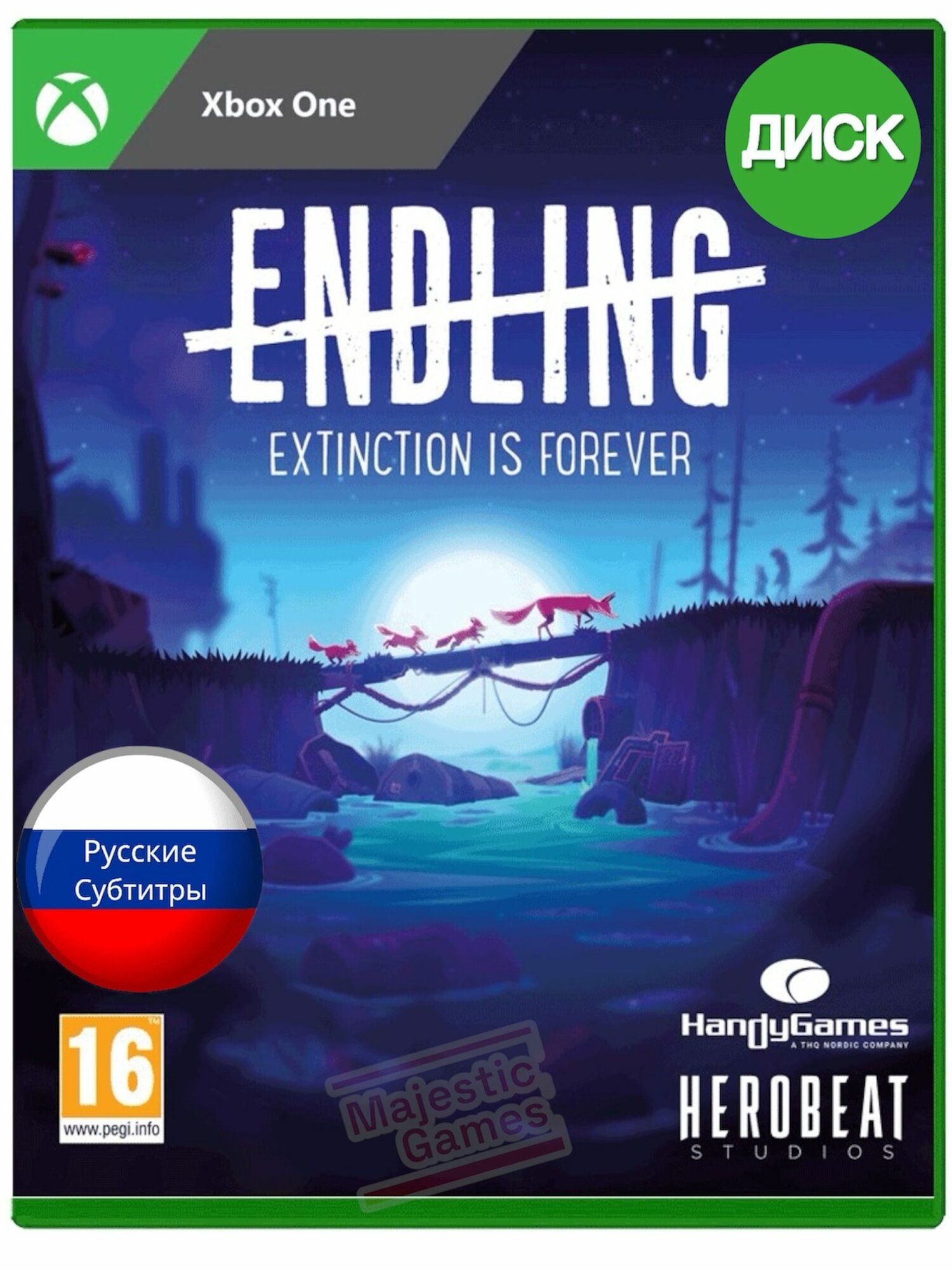 Игра Endling - Extinction is Forever (Диск, Xbox One, Xbox Series X, Русские субтитры)