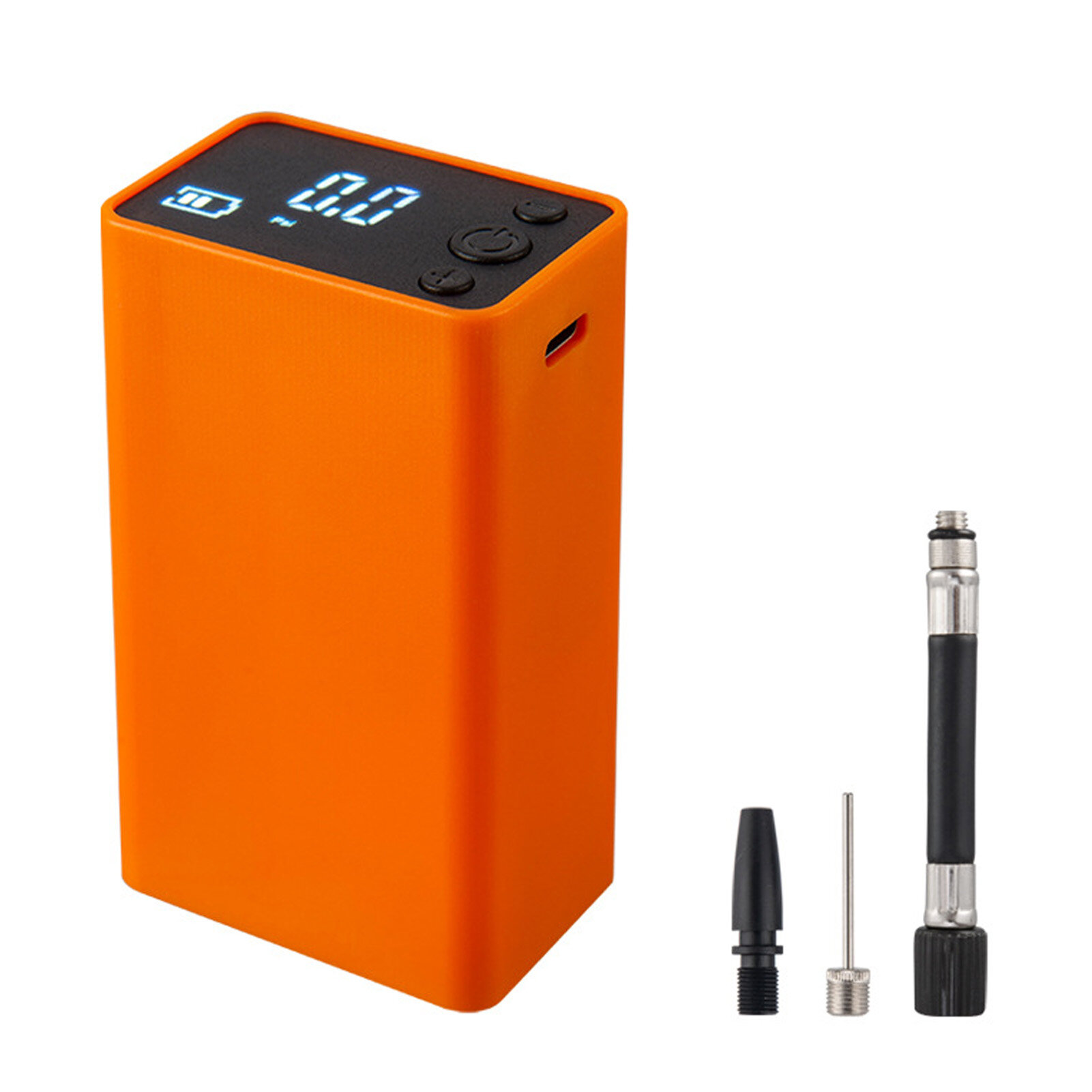 Электрический шаровой насос Портативный воздушный насос с цифровым ЖК -дисплеем для баскетбольного футбольного волейбола волейбол