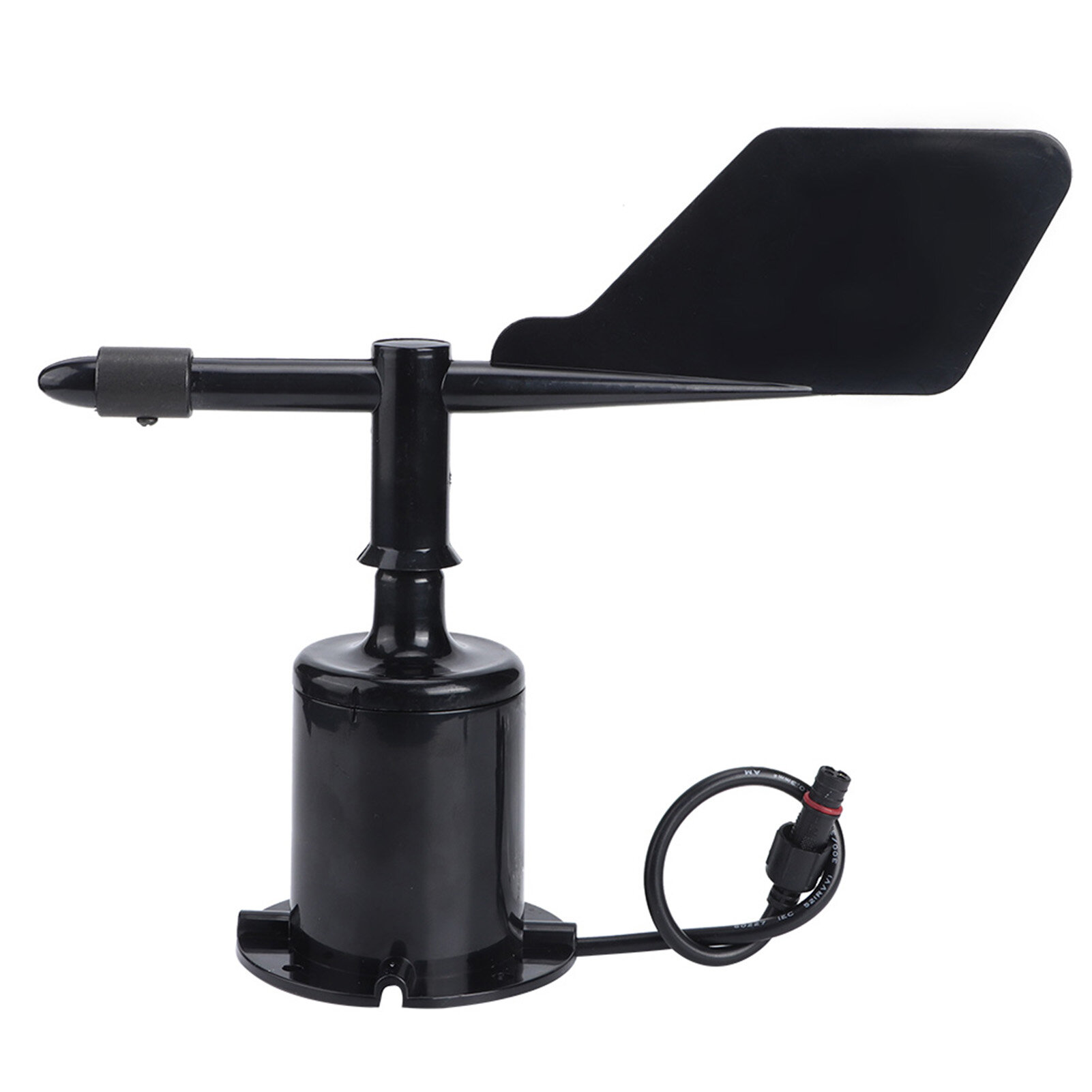 360 градусов преобразователя передатчика передатчика ветра Скорость ветра Анемометр для окружающей погоды 0-10 В 0,7 млн. Пластырный шнур