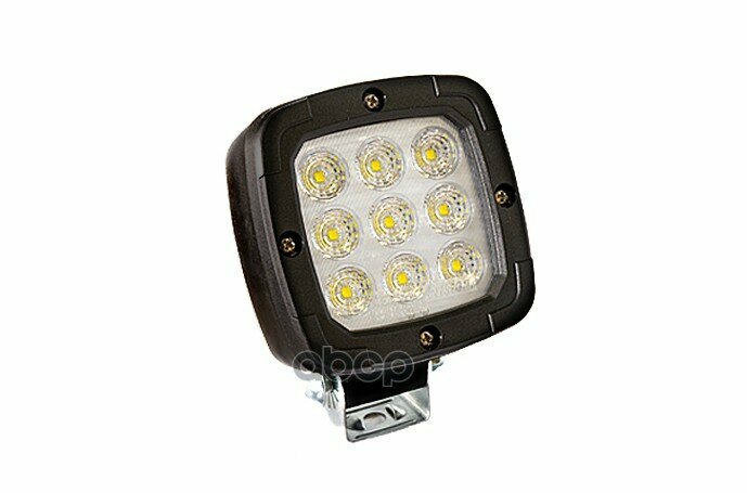 Универсалная светoдиодная рабочая фара LED, с мин. мощностью 650 лм c функцией заднего хода (380 лм), 9 диодов, на шарнирном .