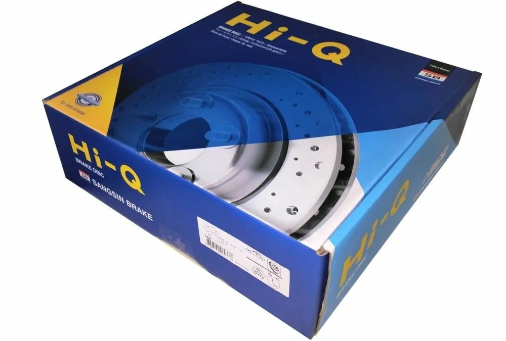 Диск тормозной передний Sangsin Brake SD3017
