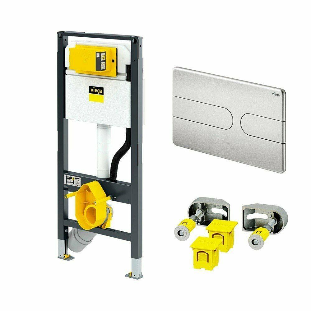 Инсталляция для унитаза Viega Prevista Dry 792862 комплект с клавишей