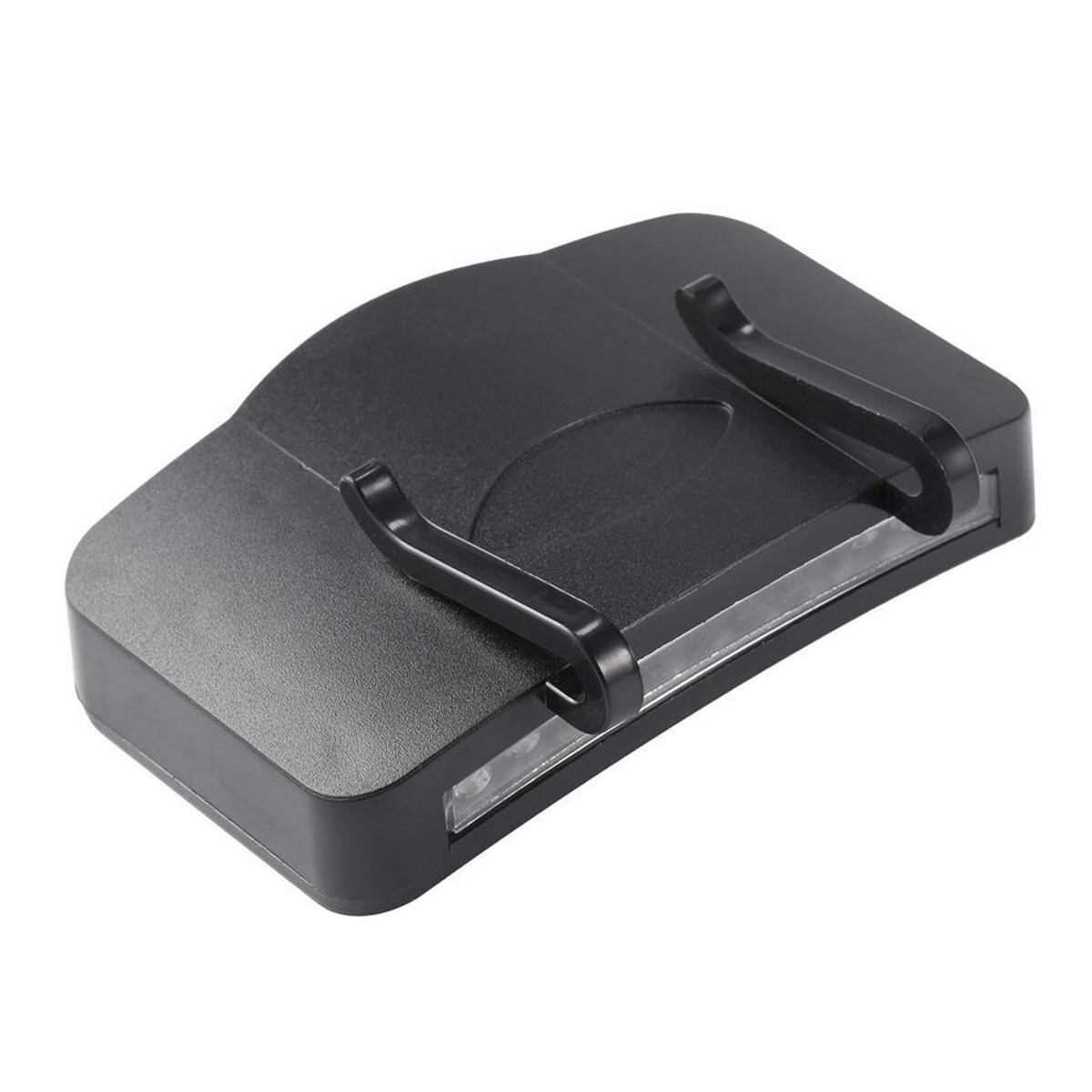 11 светодиодов на кепку-шапку с клипсой для кемпинга, ходьбы, работы, бега, черный