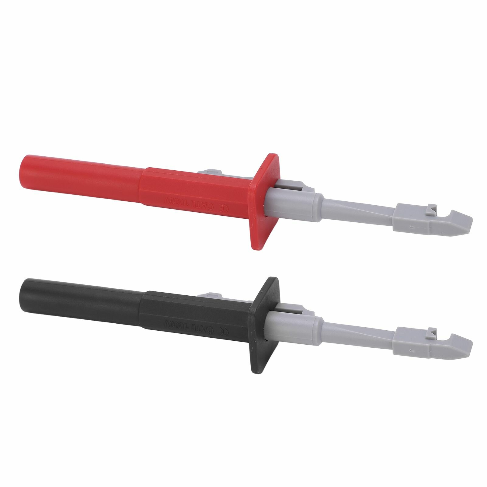 1 комплект зажимов для прокалывания проводов, крючок для проверки проколов, свинцовые штырьки с разъемом 4 мм J.30020 красный черный