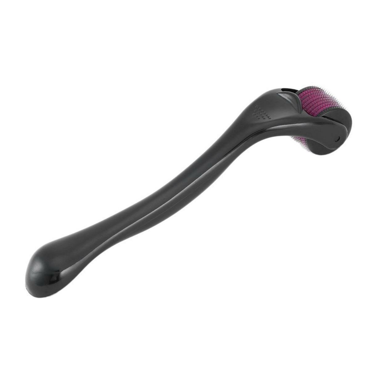 Микроигольчатый ролик - 540 игл, регенерация кожи, черный 0,2 мм