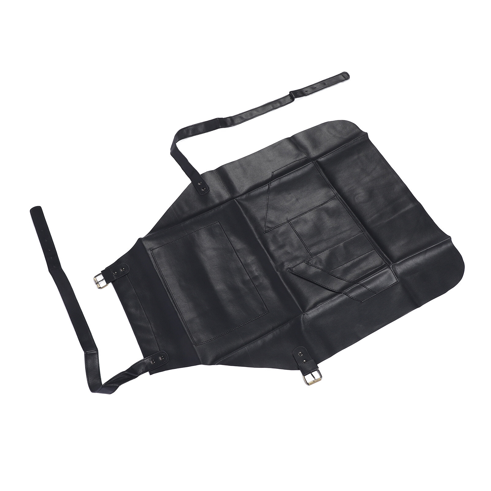 Фартук для парикмахеров с 7 карманами, водоотталкивающий PU, размер 78 x 58 x 30 см, для стилистов и косметологов