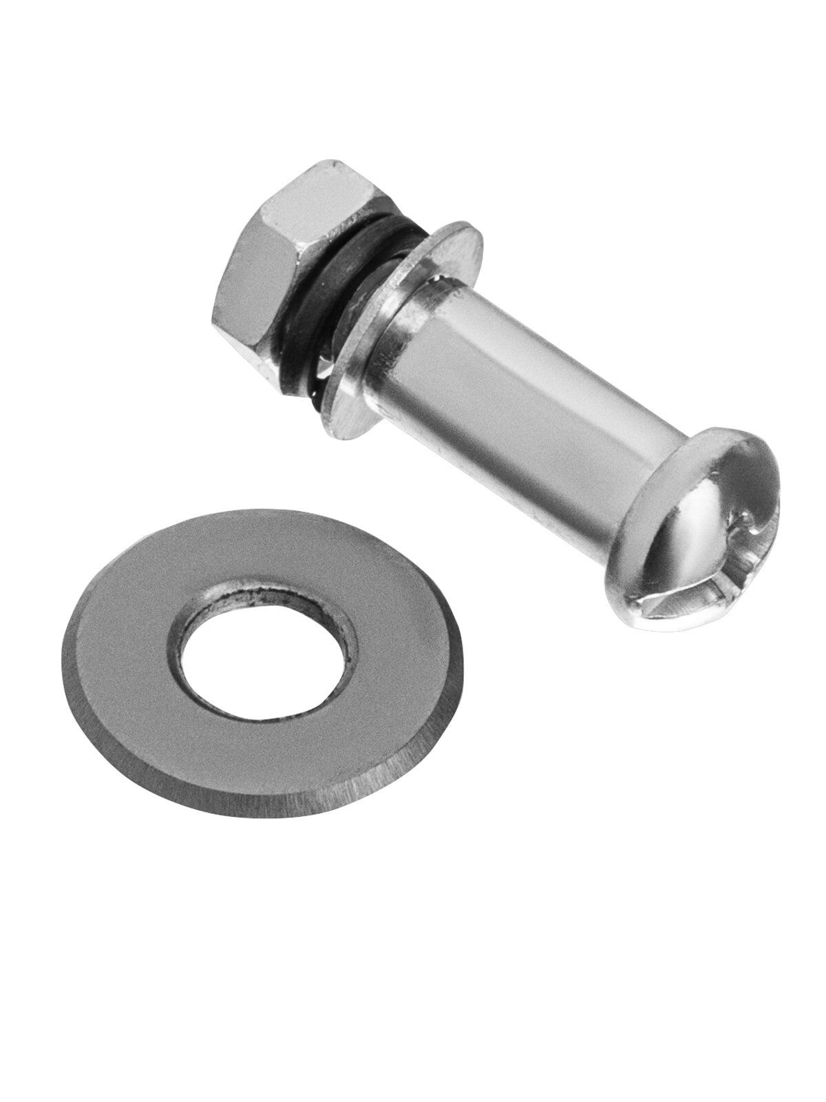 Ролик режущий для плиткореза 15 x 6 x 1.5 мм MTX, твердый сплав ВК8, крепеж в комплекте, 87662