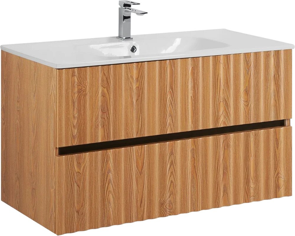 Тумба под раковину без столешницы Art&Max Elegant 100 подвесная, бран