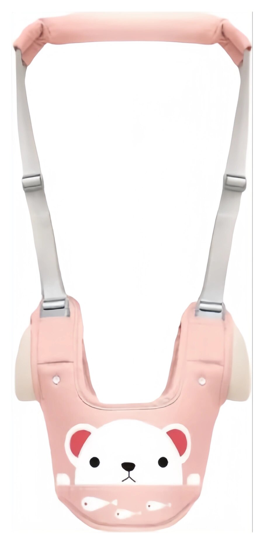 Детские развивающие ходунки. Ходунки. Прыгунки. Поддерживающие для ходьбы детей. Розовые