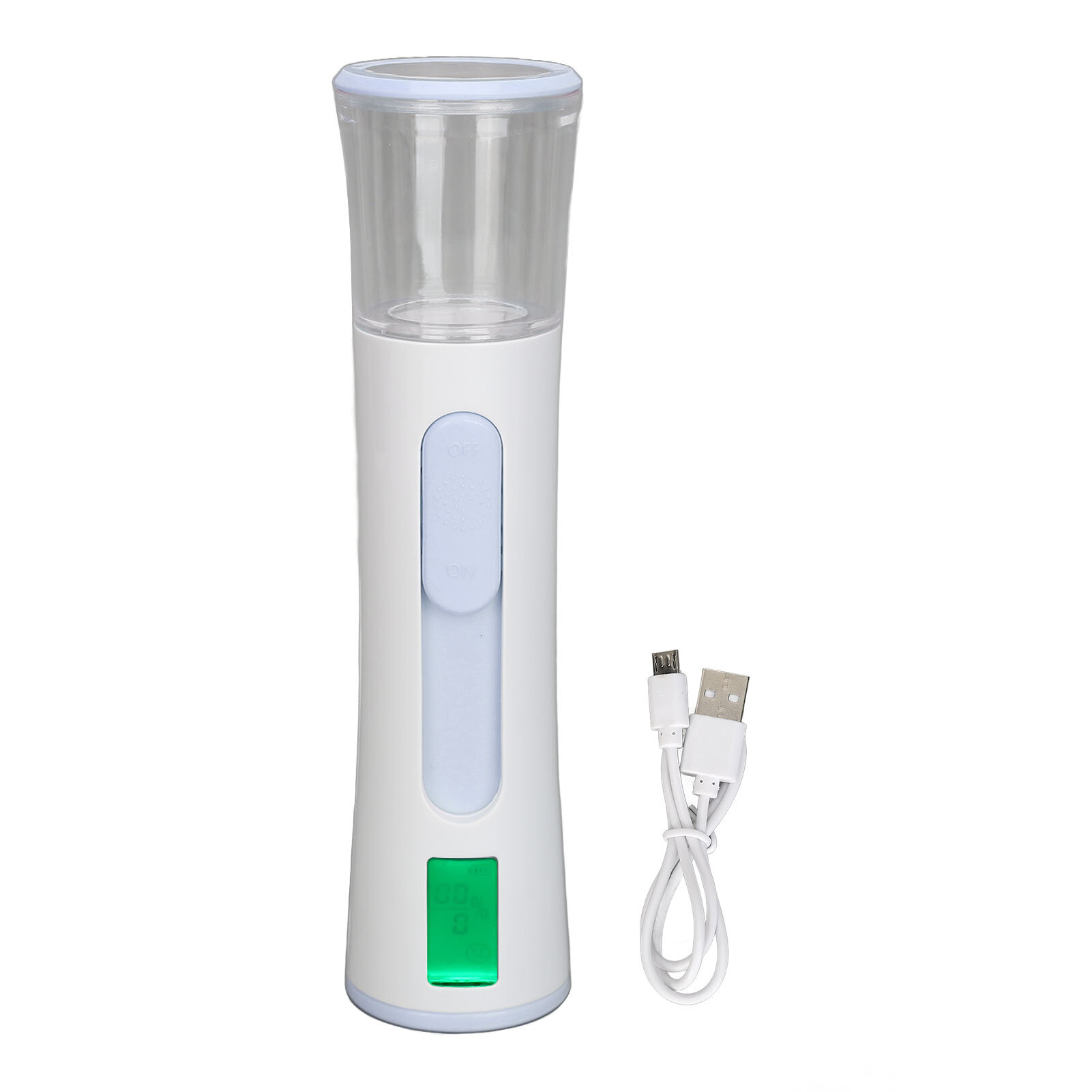 30 мл распылитель для лица с высоким объемом, двухдырочный электрический увлажнитель для лица, портативный, для дома и путешествий, синий, 3,7 В, 2 Вт