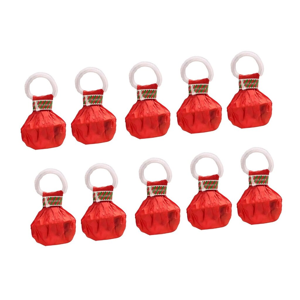 10 штук ярких хлопушек с конфетти для празднования дня рождения, свадьбы и фестивалей