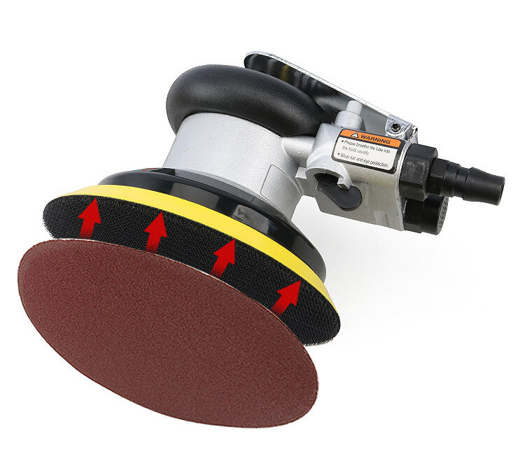 Пневматическая шлифовальная, полировальная машина MyPads для полировки зачистки любых видов поверхности