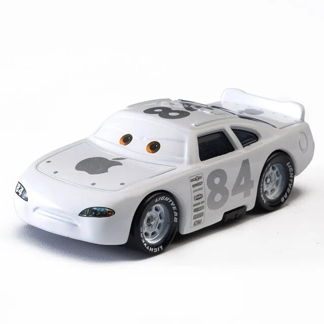 Металлическая машинка Cars 84, Lightning McQueen, 1:55, цвет 019