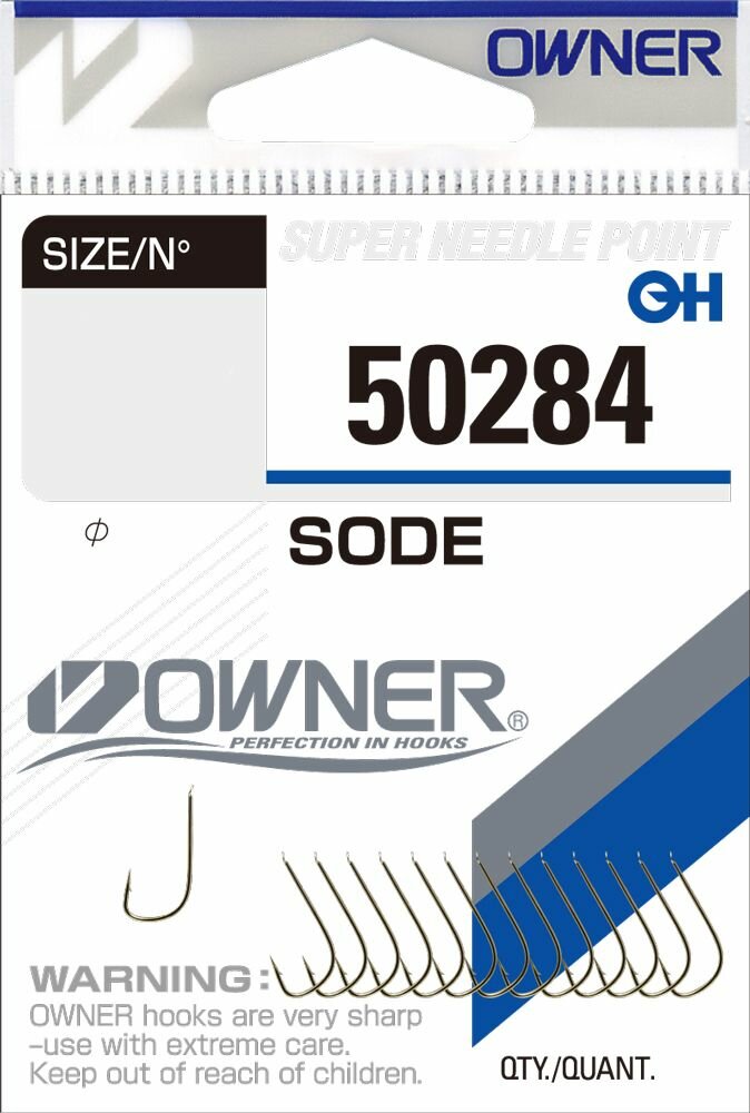 OWNER Крючок Sode gold №11 14шт
