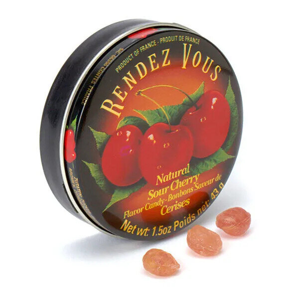 Леденцы Rendez Vous вишня, 43 г.