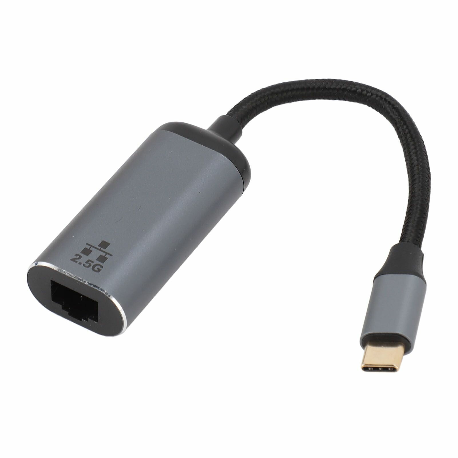 Адаптер USB C к Ethernet 2,5 Гбит/с Plug and Play Тип C к адаптеру Gigabit Ethernet RJ45 для ноутбука, планшета, телефона