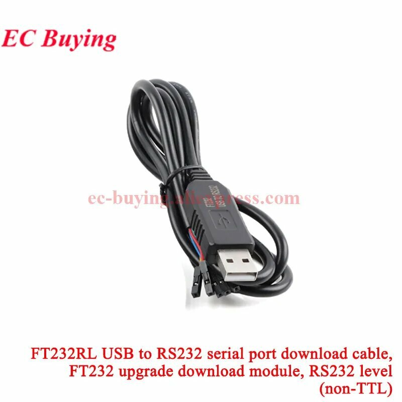 Кабель USB-TTL PL2303HX/PL2303TA 1 метр FT232RL RS232 Level