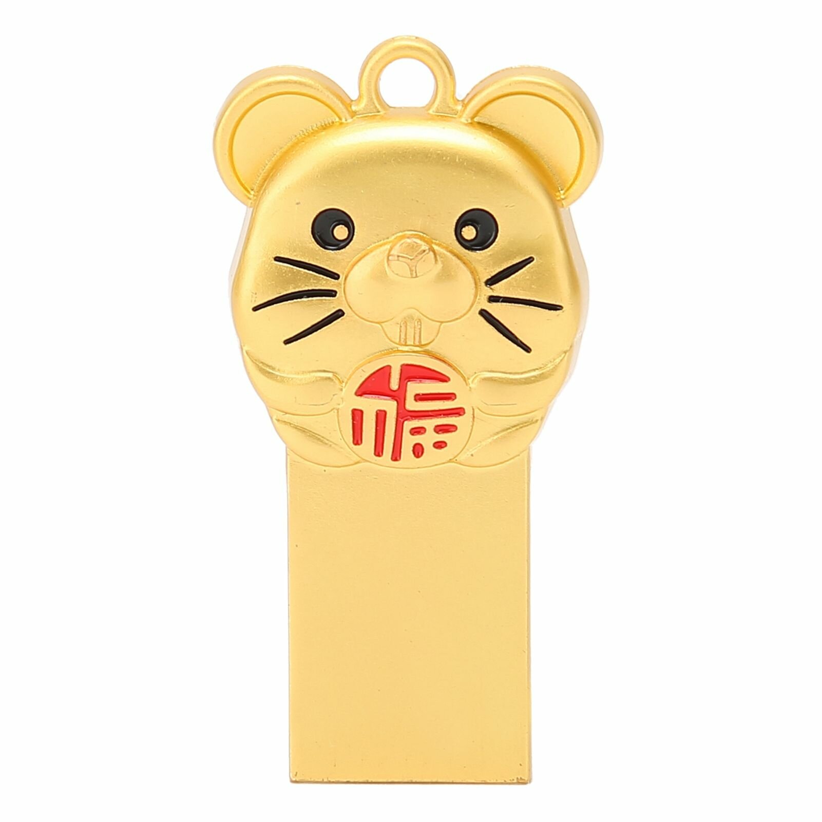 Флеш-накопитель 128 ГБ, металлический, водонепроницаемый, без крышки