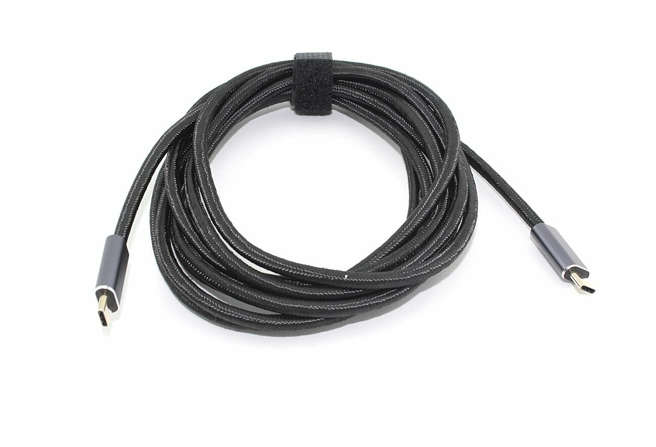 Кабель USB4 Type C на Type C Thunderbolt 3, PD 100W 3м — фото 1