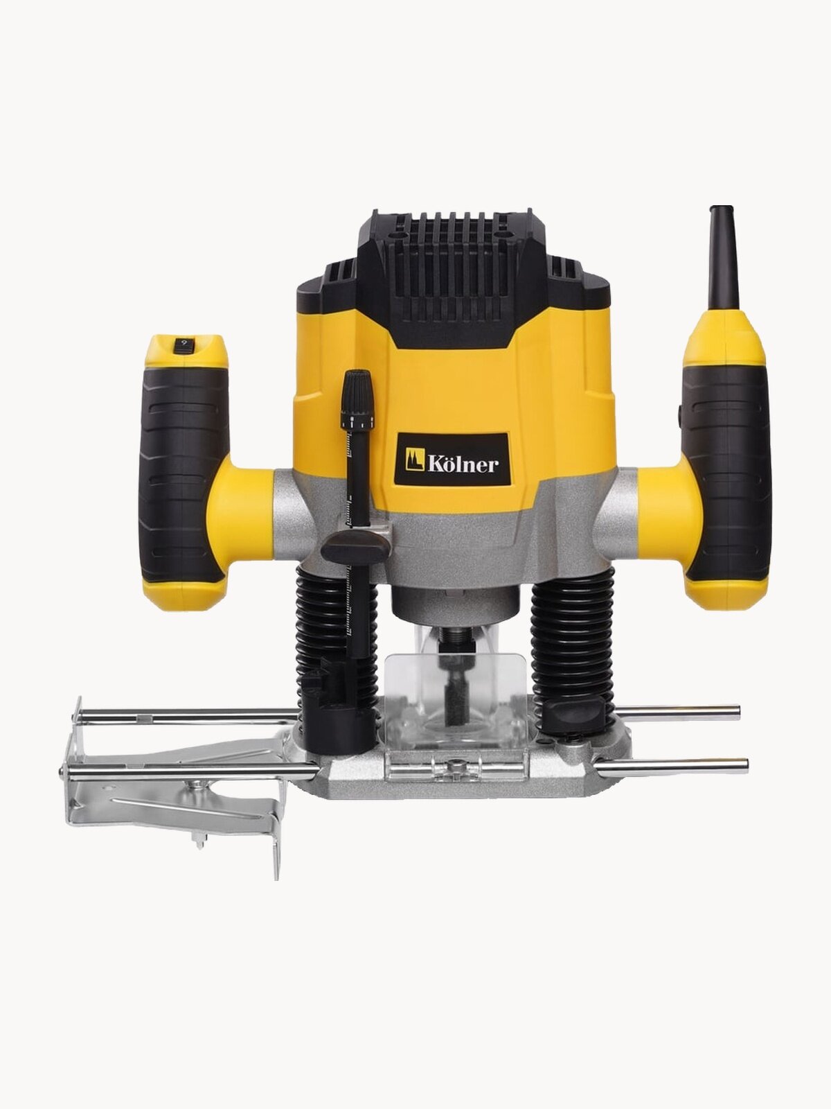 Фрезер Kolner KR1300V, вертикальный, с регулировкой оборотов, подключение к пылесосу, 1300Вт