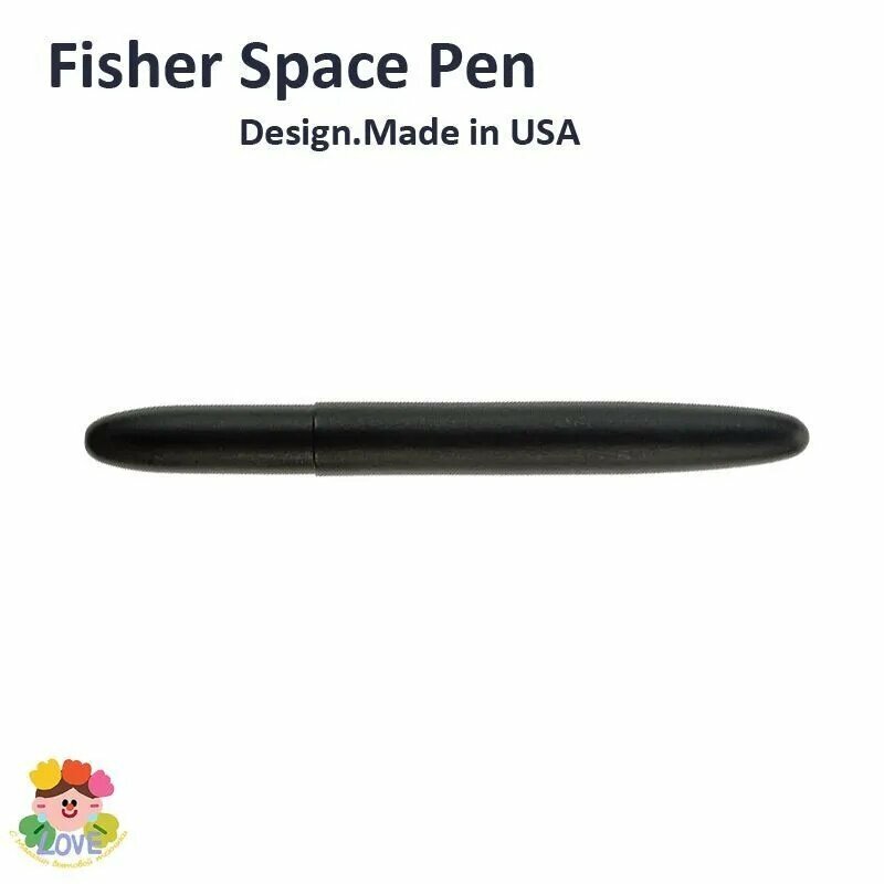 Fisher Space Pen Набор ручек Гелевая, толщина линии: 0.9 мм, цвет: Черный, 1 шт.