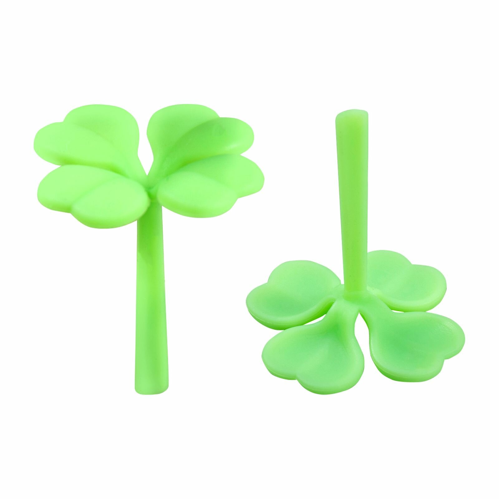 Маленькая 3D-закладка в виде клевера с четырьмя листочками, Книжный знак для дома, офиса и школы, Канцелярские принадлежности