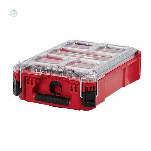 Модульный ящик для инструментов PACKOUT, ударопрочный органайзер IP65 для стройплощадки, компактное хранилище с 5 съемными контейнерами