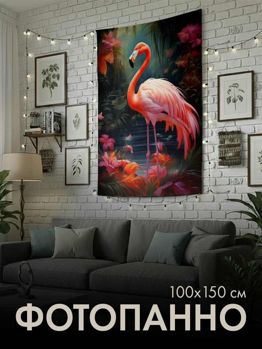 Панно тканевое PrintyFull / 100x150 см / картина, масло