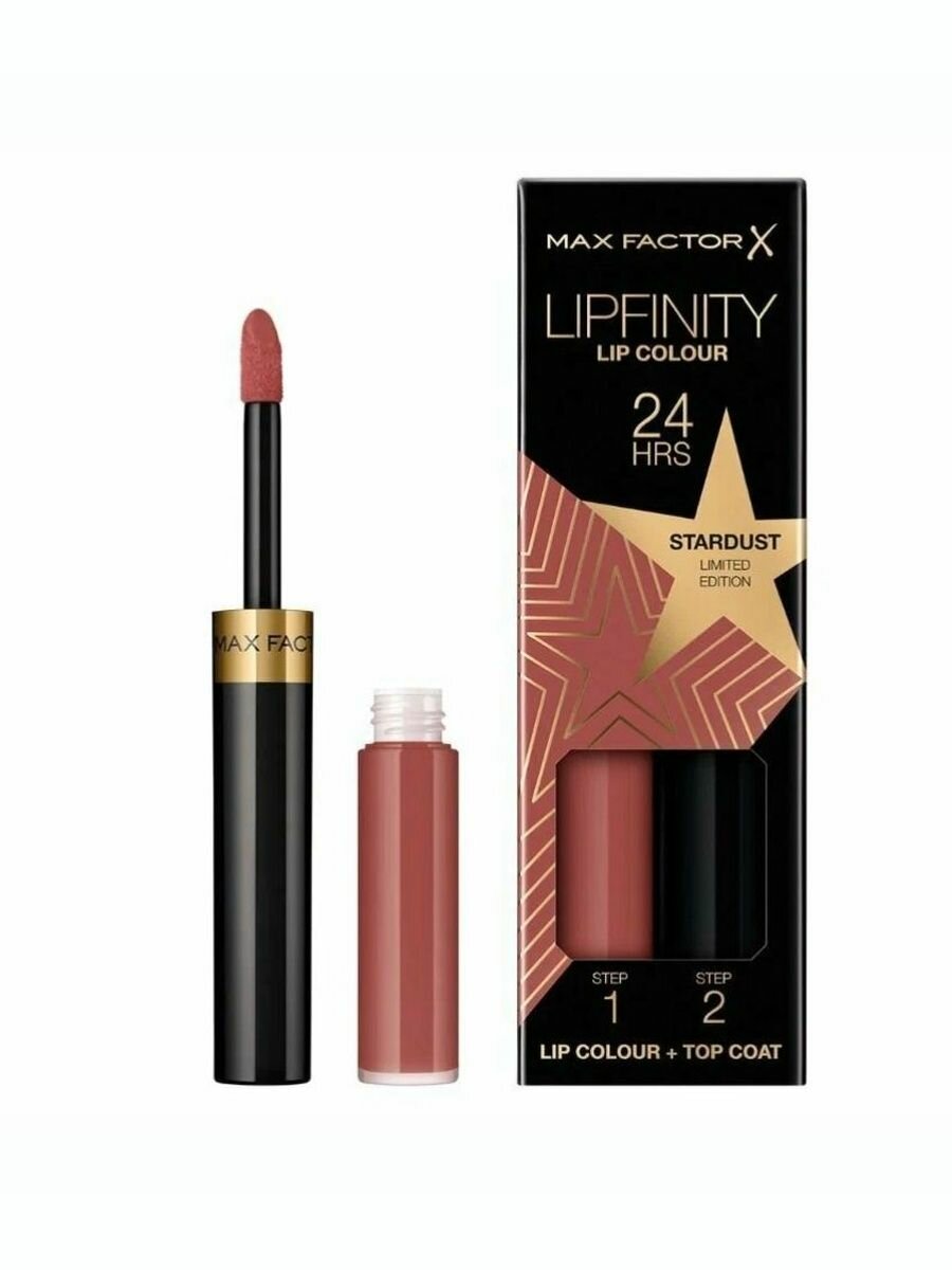 Max Factor жидкая устойчивая помада lipfinity liquid lipstick 082 stardust
