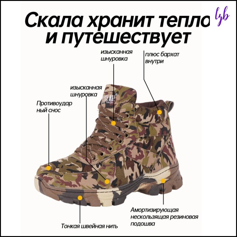 Стильные утепленные бестселлеры для треккинга с леопардовым принтом на текстильном верхе и литой резине