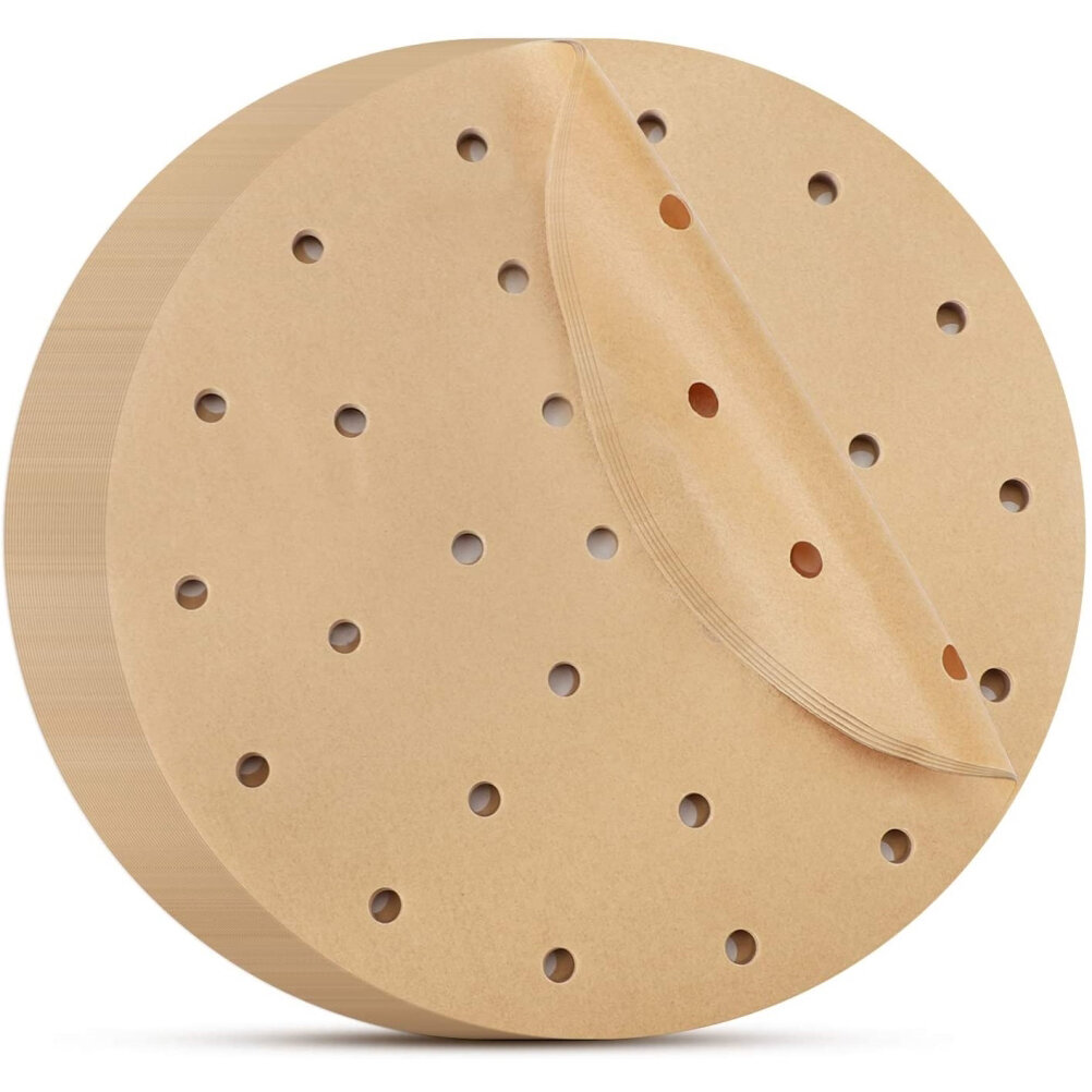 Fryer Liners водонепроницаемая фритюрная фильтровая бумага фритюра круглой перфорированной перфорированной перфорированной перфорированной перфорированной бумаги для Fryer