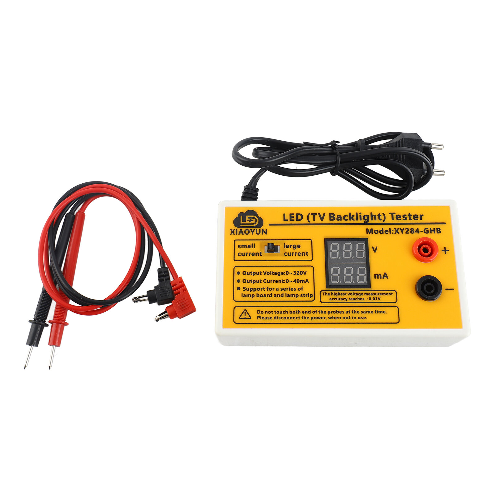 Тестер светодиодных лент 0 320 В с плавно меняющимся световым потоком, детектор технического обслуживания светодиодных ламп с тестером подсветки ЖК-дисплея для точного тестирования