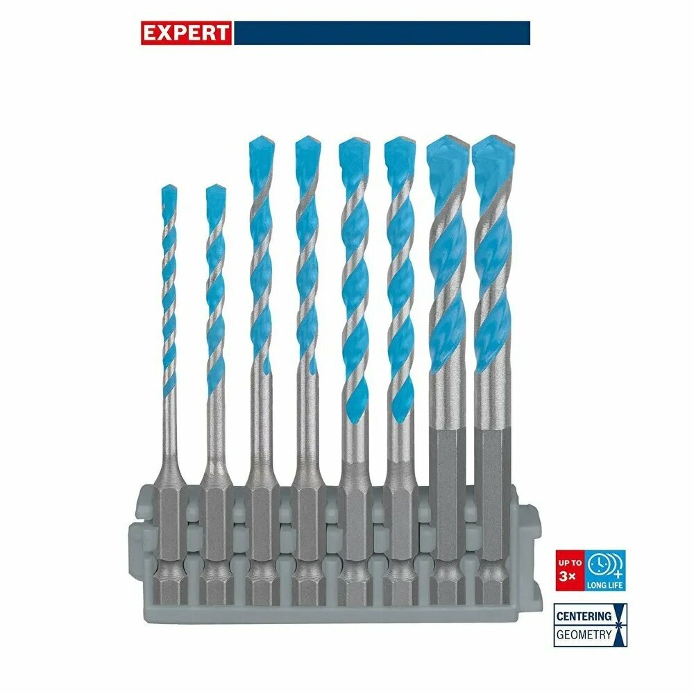 Bosch Expert HEX-9 8s 3-8 мм твердая керамическая буровая коронка 2608901455