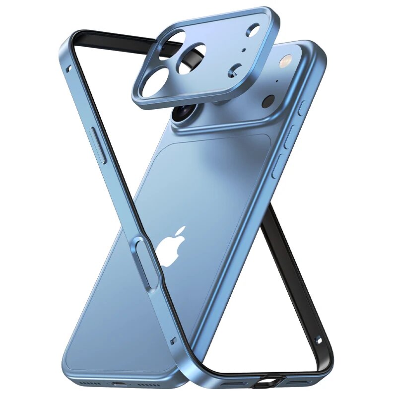Голубой чехол для iPhone 17 Light Blue