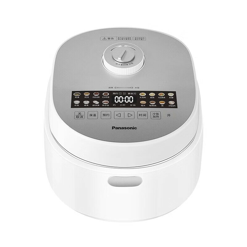 Рисоварка Panasonic SR-DK181, 4,8 л, умный предустановленный таймер, многофункциональная, компактная, белая