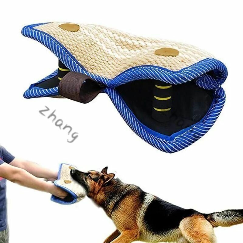 Джутовое покрытие на дрессировочный рукав для собак грызак