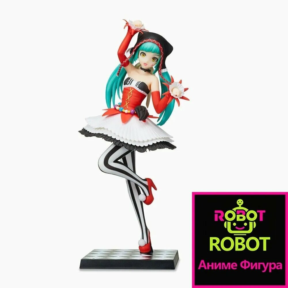 SEGA аниме фигура/Super Premium Figure MIKU Project DIVA Arcade Future Tone MIKU PIERRETTA/ROBOT