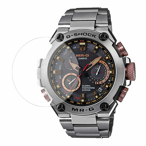 Скрин Мобайл защитный экран для часов Casio MRG-G1000DC-1A из гидрогелевая плёнка прозрачная