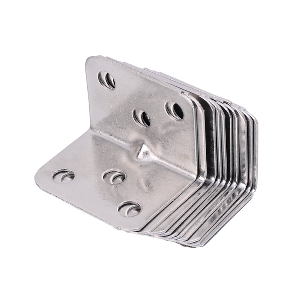 Набор стальных уголков для крепления, 10 шт.