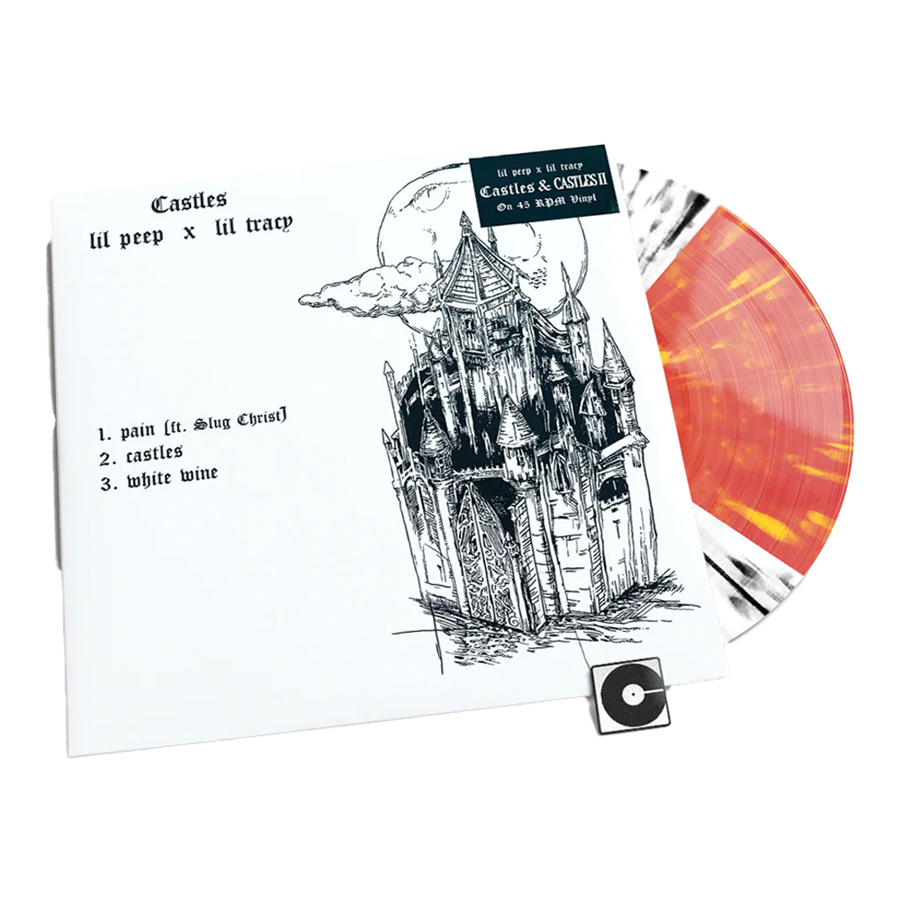 Lil Peep & Lil Tracy – Castles I / Castles II (Quad-Split Red/Yellow/White/Black Splatter Vinyl)