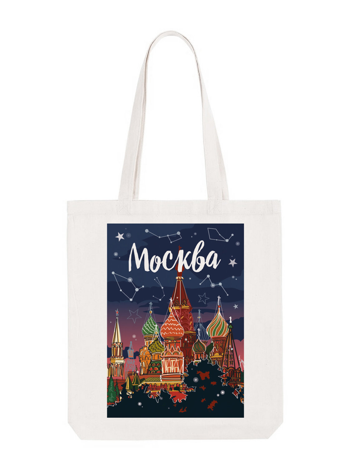 Сумка шоппер Москва, Кремль, Красная площадь