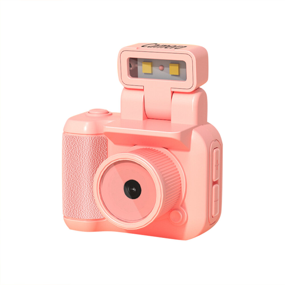 1080P Mini Digital Camera Digital Video Camera Black White Pink 1.44 Inch Screen 90° Rotatable Flash Built-in 6 Battery TF Card Max 512G 1920*1080P JPG Loop Record for Tees Students Birthday Festival Gift 1 Piece