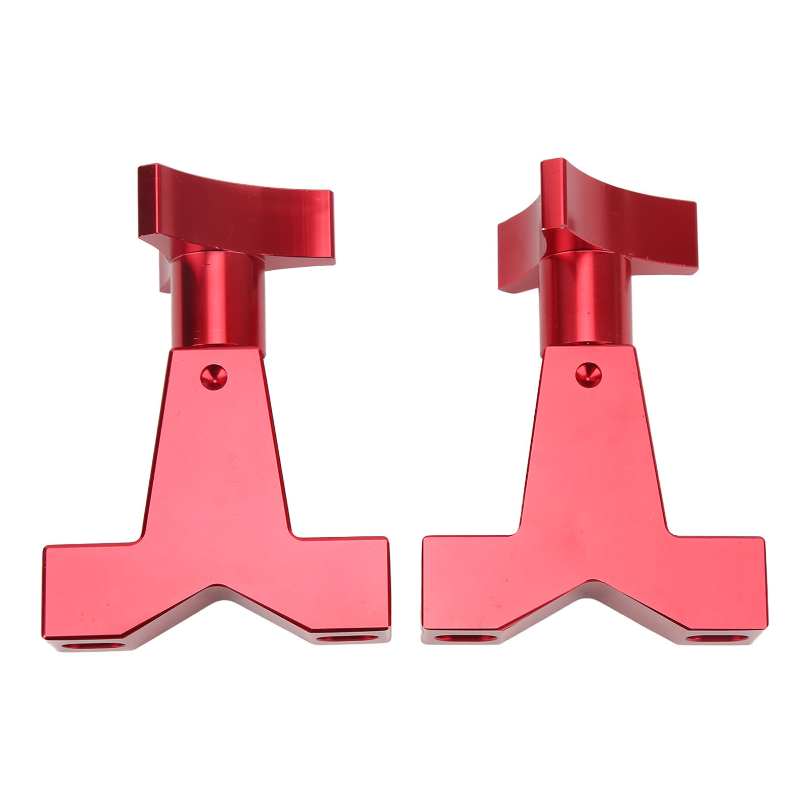 Универсальное металлическое крепление для домкрата High Lift Jack для труб диаметром от 1 дюйма до 2,5 дюймов для внедорожников SUV и RZR, красное