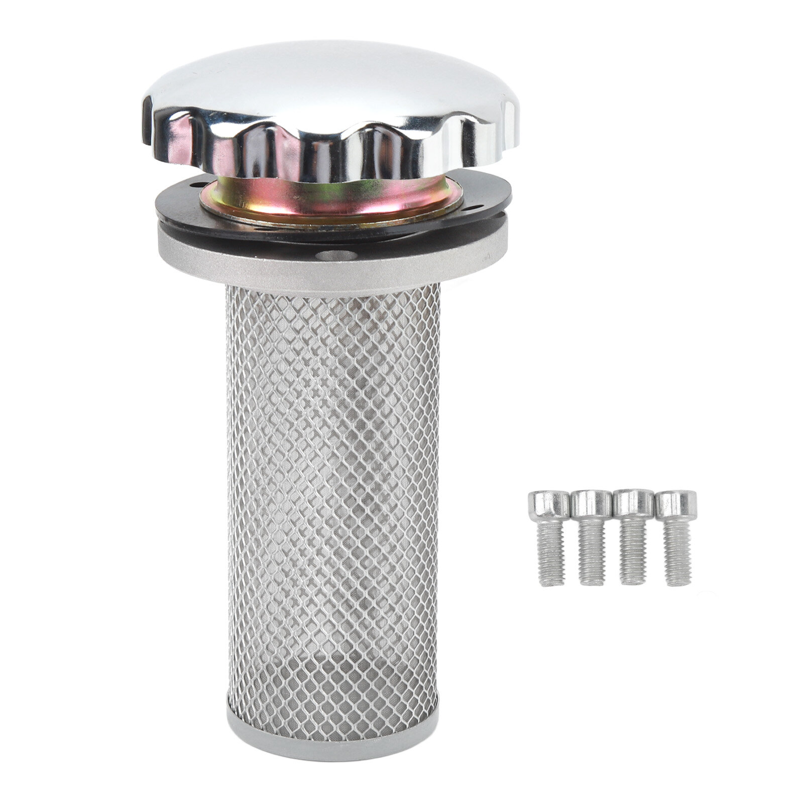 Фильтр воздушный для топливных баков с 4 винтами, съемный, эффективная фильтрация, гидравлический воздушный фильтр для металлургии