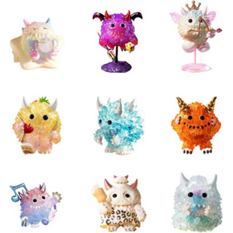 Коллекционные фигурки унисекс POP MART Joyful Life от The Quirky Monster, 2 Mystery Boxes (Random Style)