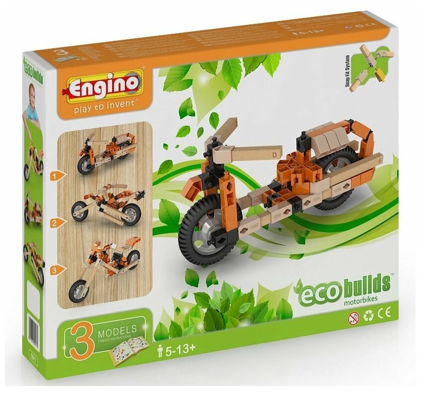 Конструктор ENGINO Eco Builds EB11 Мотоциклы