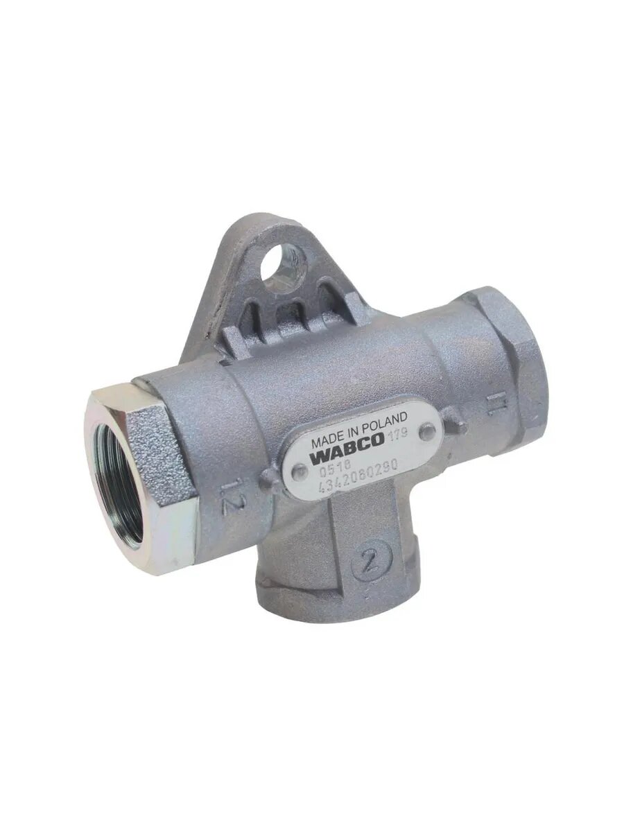 Клапан MERCEDES BPW IVECO перепускной двухмагистральный WAB