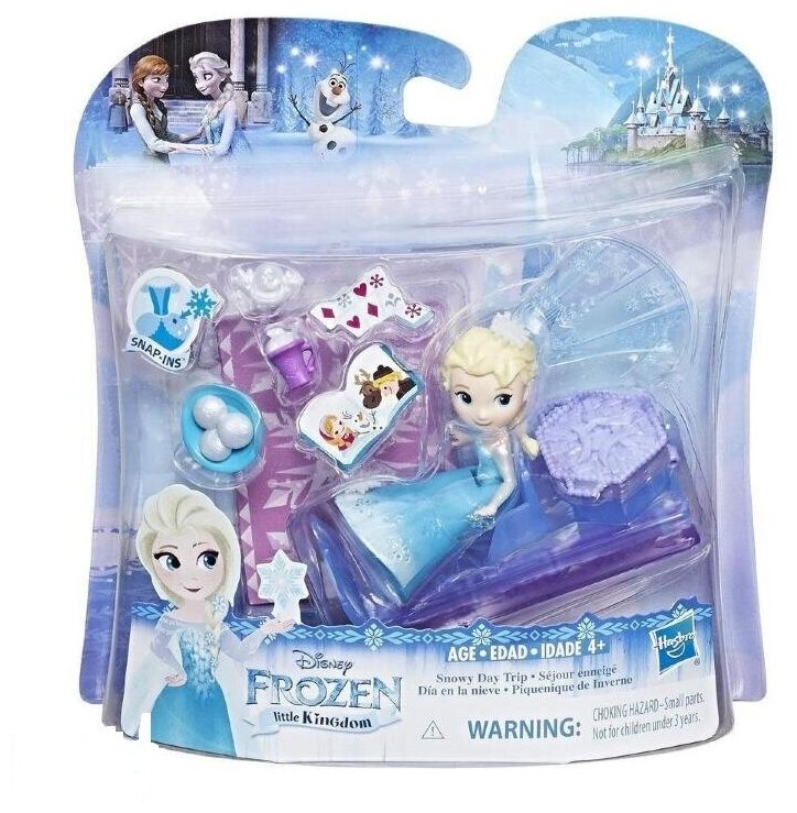 Disney Frozen Игровой набор Холодное сердце Эльза на санках, Hasbro E0231
