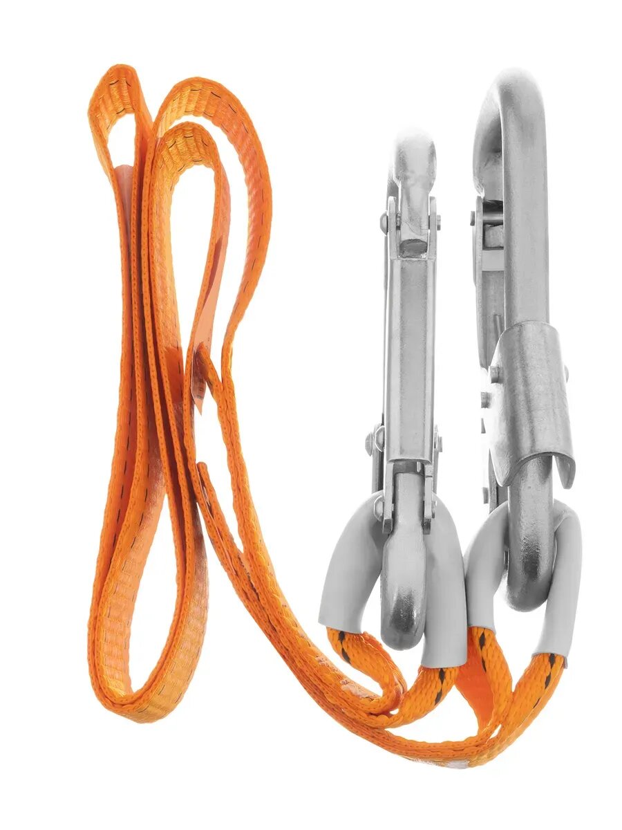 Строп для привязи страховочной, 2 карабина, 89506