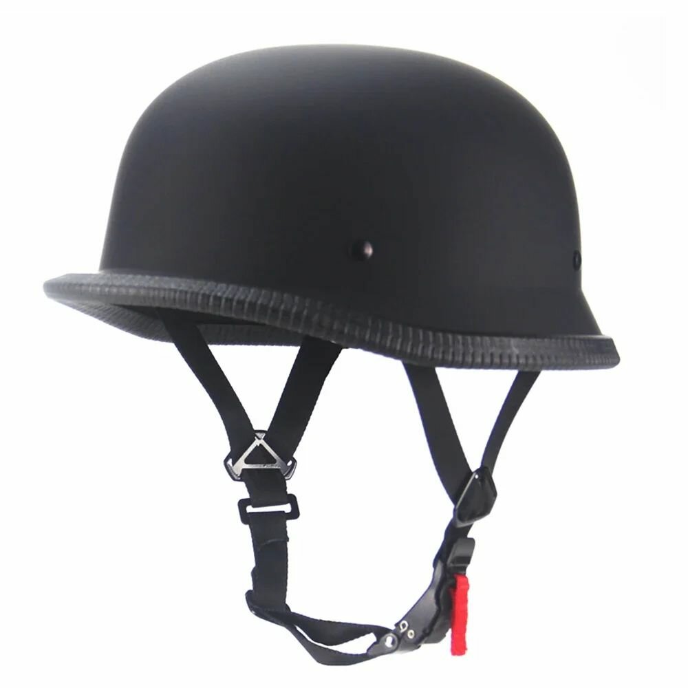 Мотоциклетный шлем с половиной лица DOT, винтажный Cruiser/Chopper для Harley, матовый, размеры X, M/L, XL/XXL